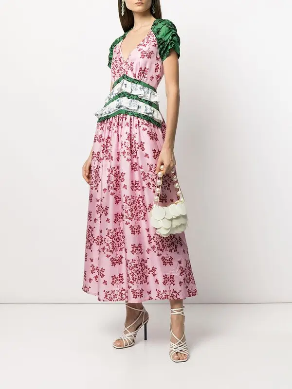 MACGRAW Tilda Silk Maxi Dress