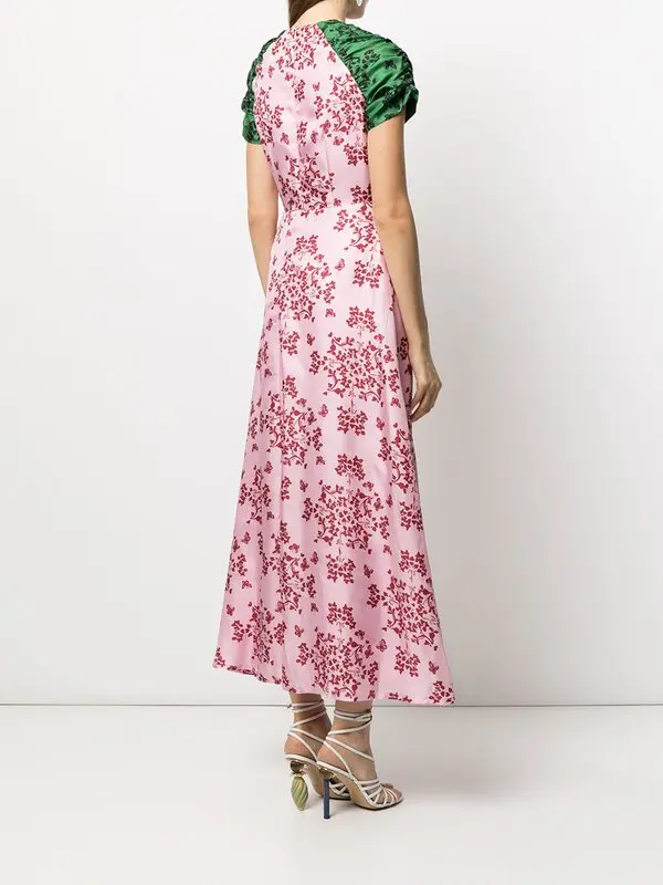 MACGRAW Tilda Silk Maxi Dress