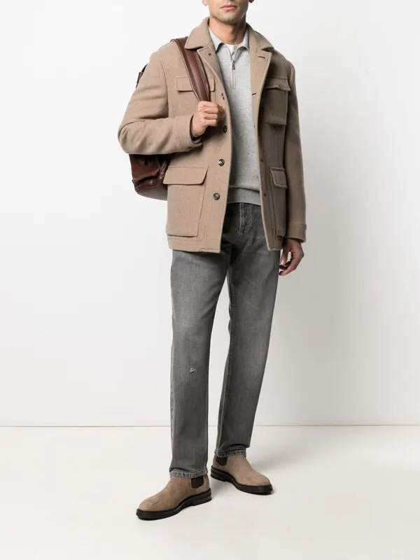 Brunello Cucinelli Fap-pocket Padded Insert Jacket