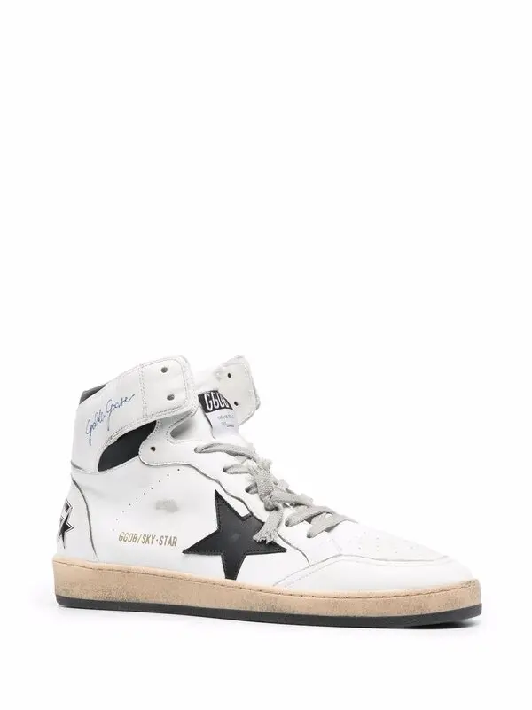 GOLDEN GOOSE Sky-star High-top Sneakers