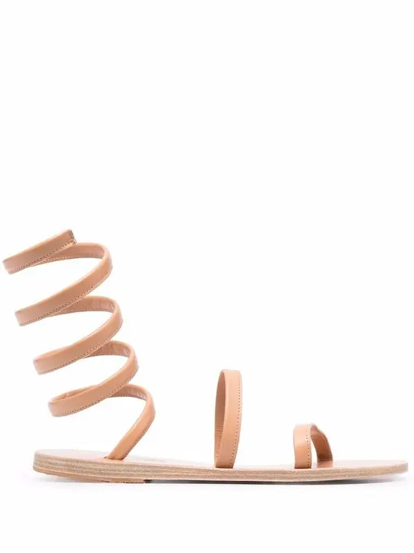 ANCIENT GREEK SANDALS Ofis Ankle-strap Sandals - Neutrals