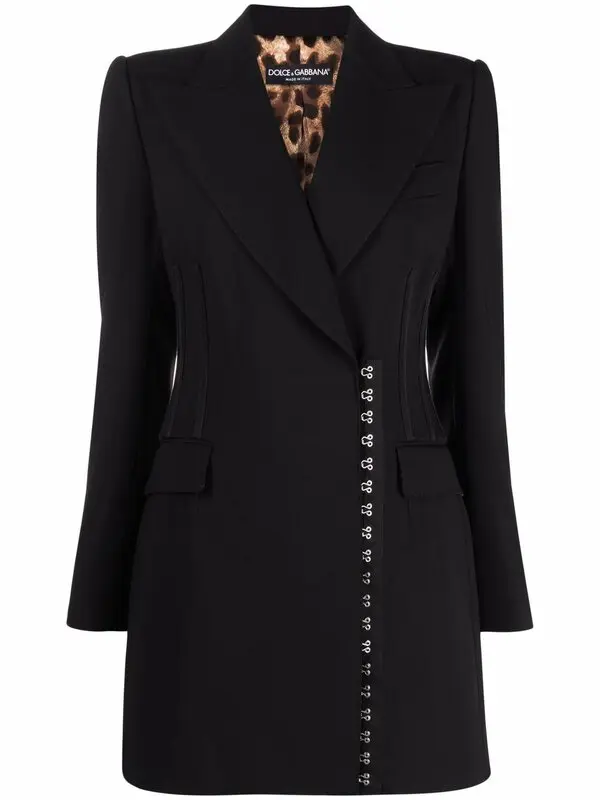 Dolce & Gabbana Side-fastening Coat