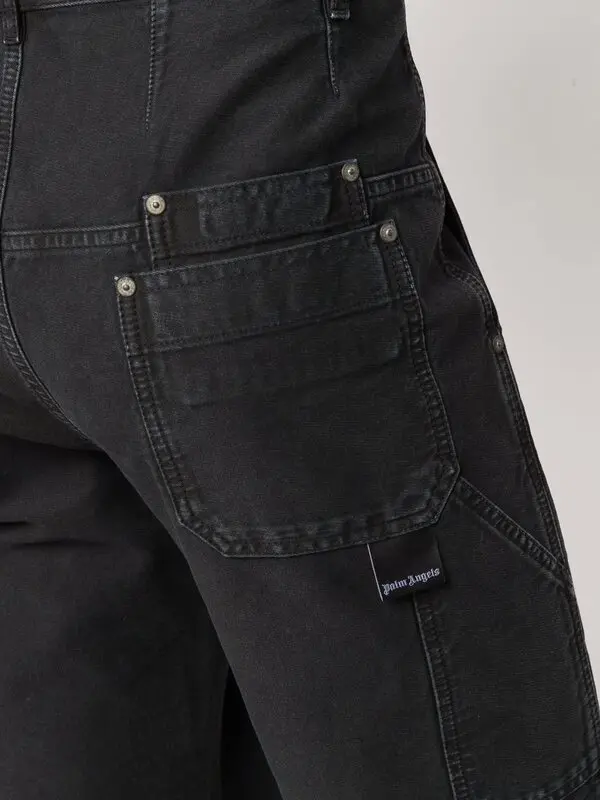 Palm Angels Logo-patch Trousers