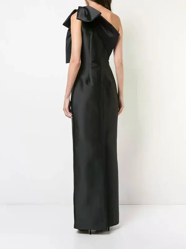 Sachin & Babi Bonnie Fitted Gown - Black