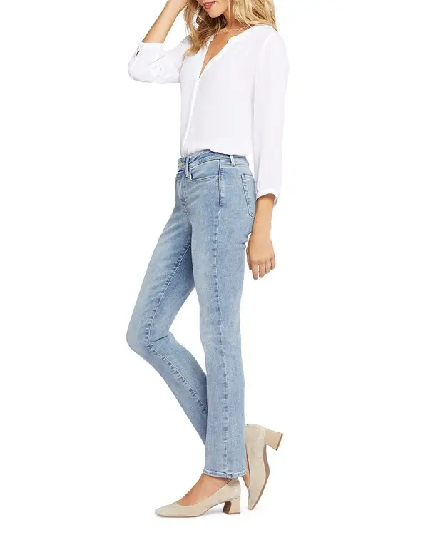 NYDJ Sheri High Rise Slim Leg Jeans - Haley