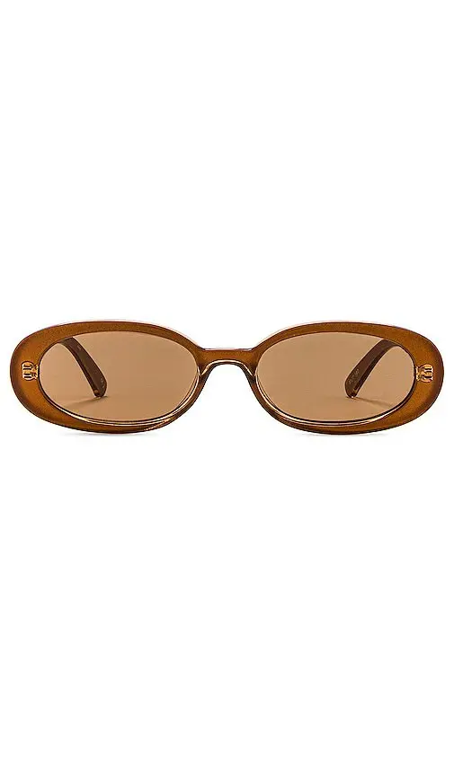 Le Specs Outta Love Sunglasses - Caramel