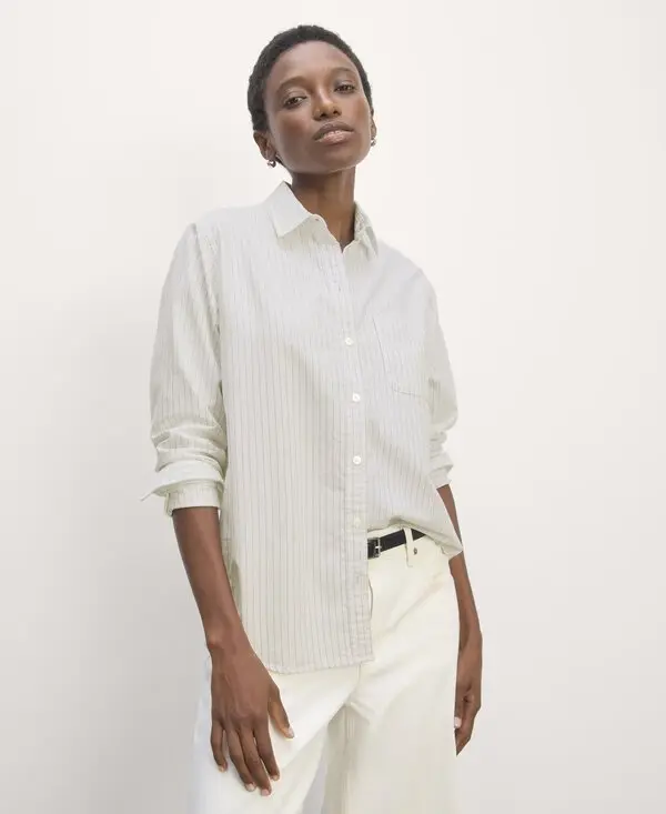 Everlane Oxford Shirt - White/black