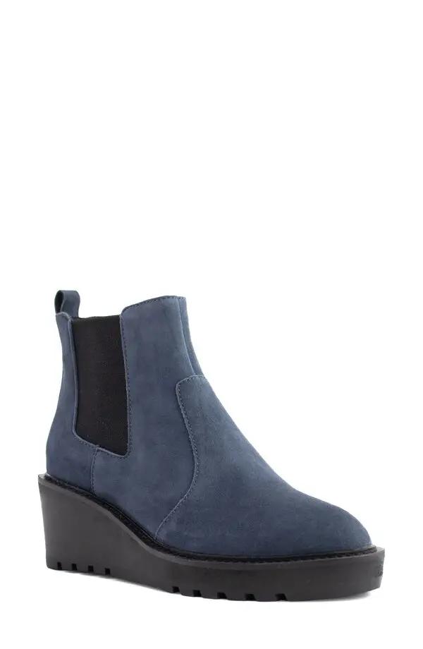 Cecelia New York Gemma Boot Navy Editorialist