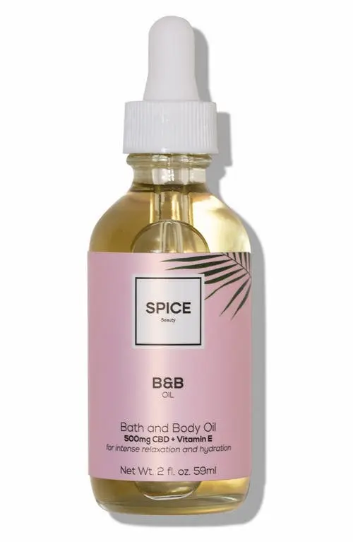 SPICE BEAUTY Bath & Body Oil With Cbd - No Color