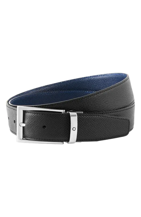 Montblanc Reversible Saffiano Leather Belt