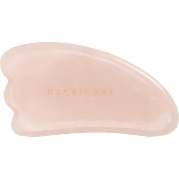 Herbivore Rose Quartz Gua Sha Facial Sculpting Tool