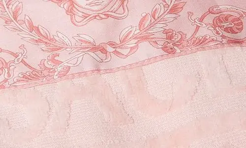 Versace Barocco Terry Robe - Pink Pink