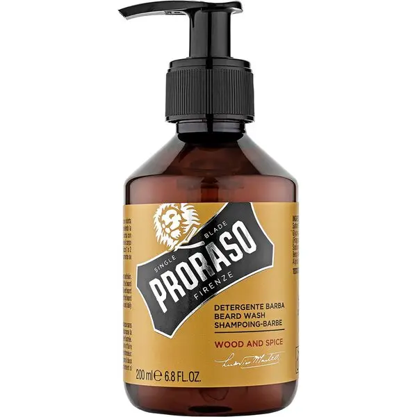 PRORASO Grooming Wood And Spice Beard Wash - No Color