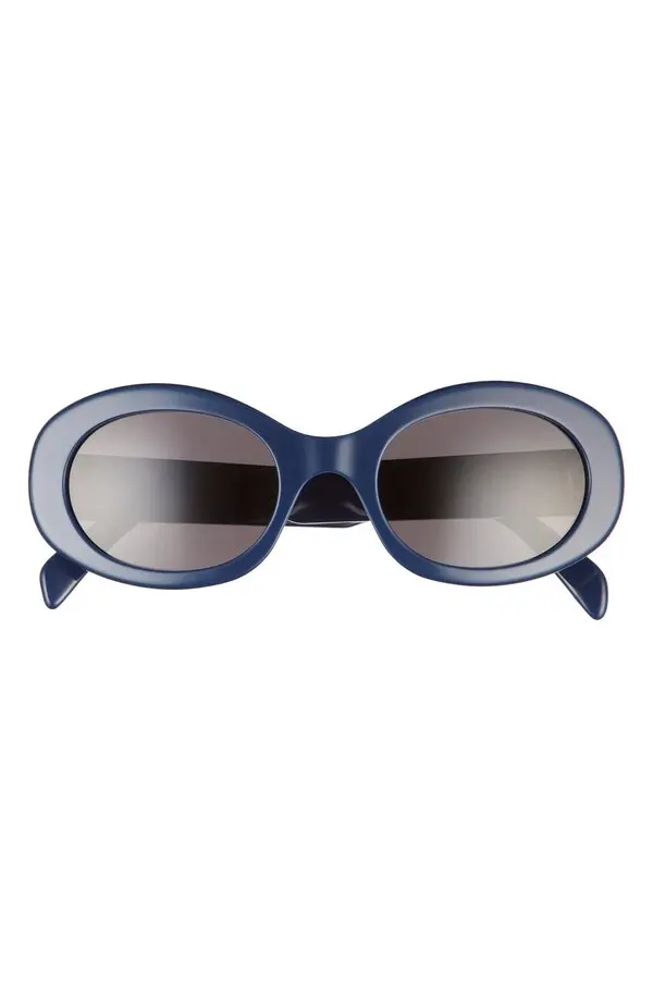 Celine Triomphe 54mm Oval Sunglasses