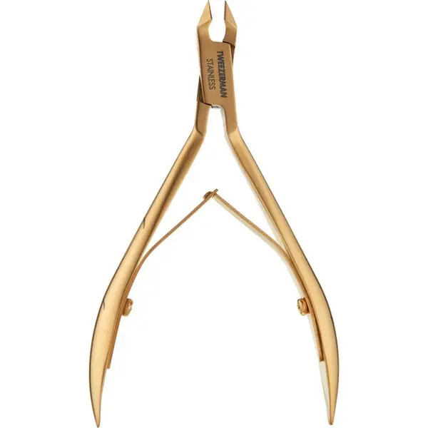 TWEEZERMAN Ultra Precision Cuticle Nipper - Gold