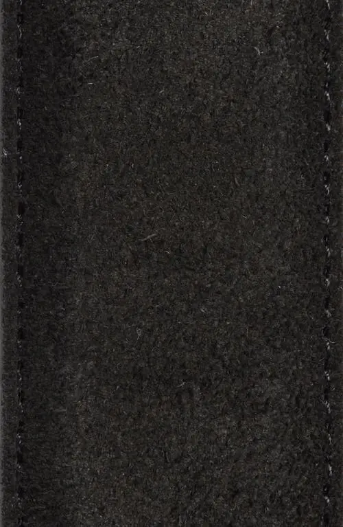 Canali Suede Belt - Black