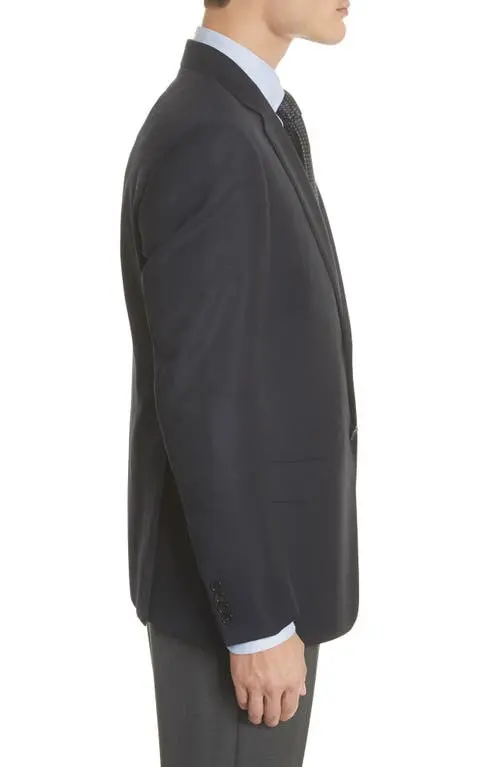 Emporio Armani Trim Fit Wool Blazer