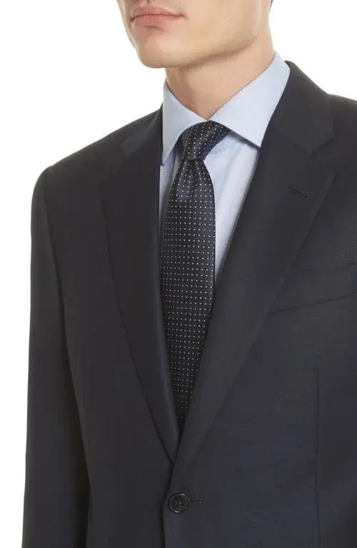 Emporio Armani Trim Fit Wool Blazer