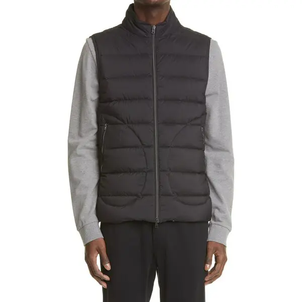 Herno Matte Nylon Down Puffer Vest