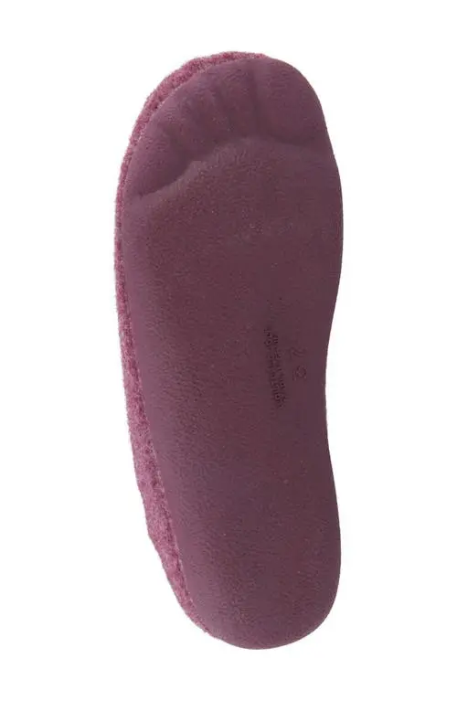 SPRING STEP SHOES Petlove Scuff Slippers - Bordeaux Multi