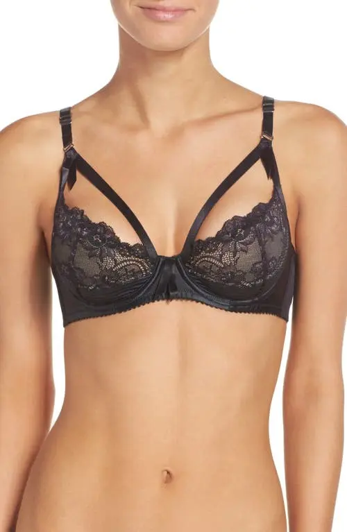 DITA VON TEESE Madame X Underwire Bra - Black