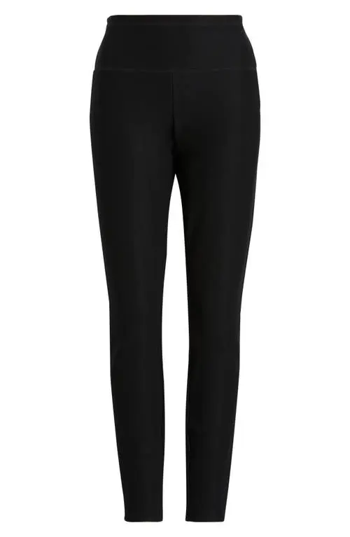 Hue High Waist Denim Leggings - Black