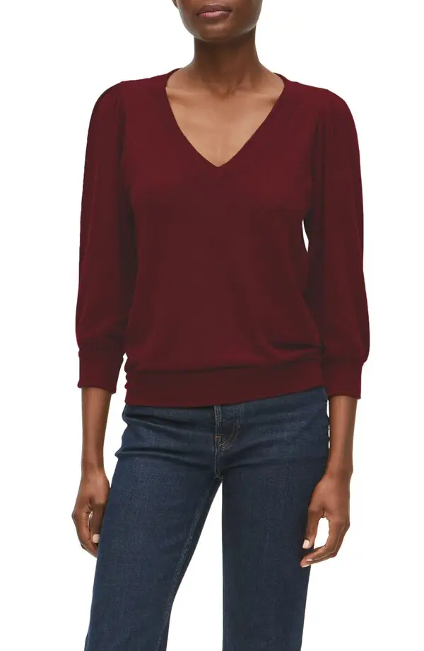 Michael Stars Gabriella V-neck Top