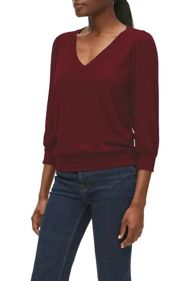 Michael Stars Gabriella V-neck Top