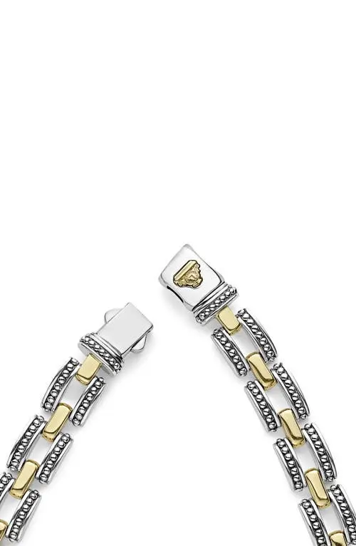 Lagos High Bar Link Collar Necklace