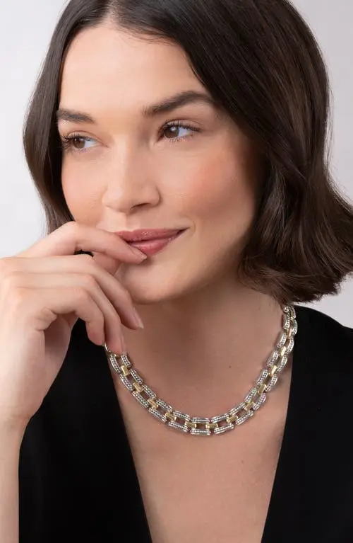 Lagos High Bar Link Collar Necklace