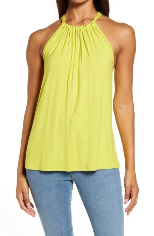 Loveappella Halter Neck Tank - Citron