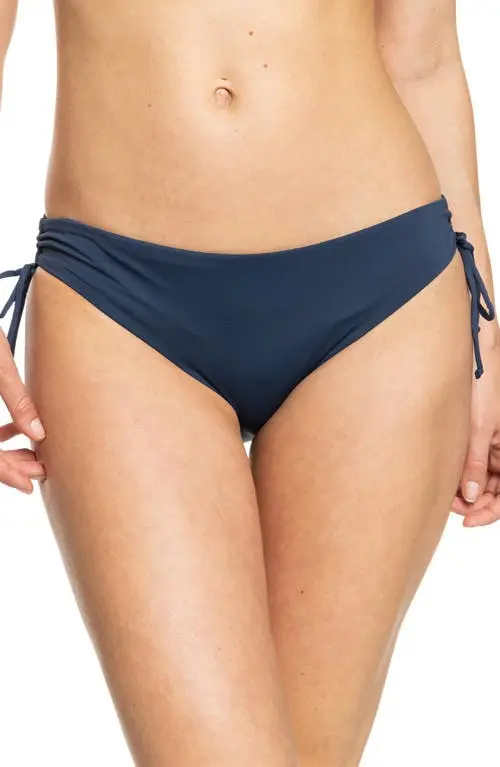 Roxy Beach Classics Side Tie Hipster Bikini Bottoms - Mood Indigo