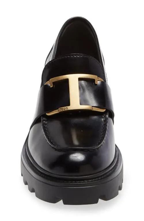 TOD'S Buckle Moc Toe Loafer