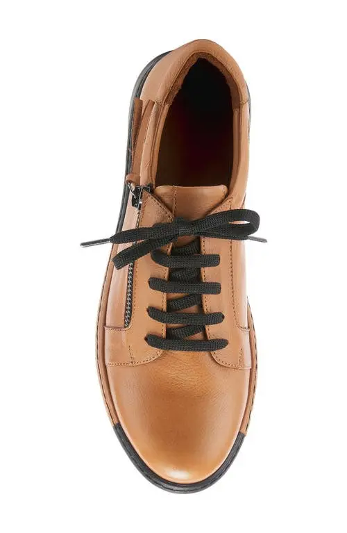SPRING STEP SHOES Yana Leather Sneakers - Camel