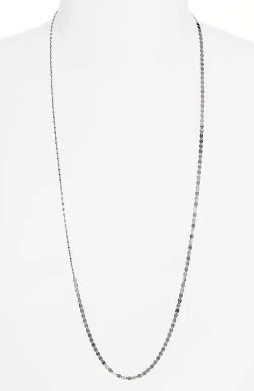 Lana Jewelry 14k Gold Strand Necklace - White Gold