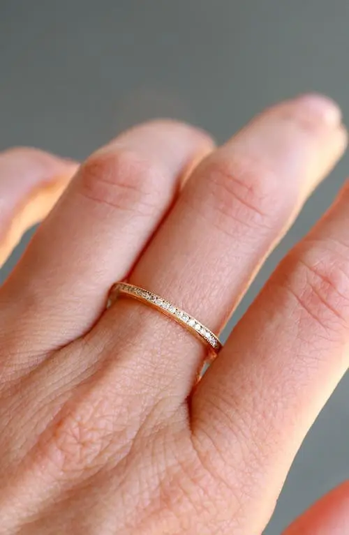 Sethi Couture Channel Set Diamond Band Ring