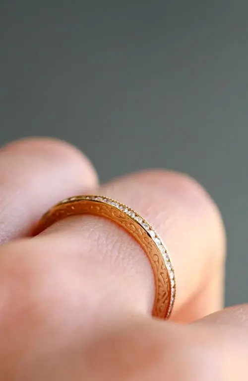 Sethi Couture Channel Set Diamond Band Ring