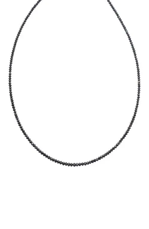 Sethi Couture 14k Gold Diamond Necklace - Black/ White Gold