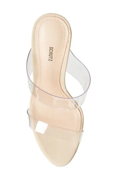 Schutz Ariella Stiletto Sandal - Transparent