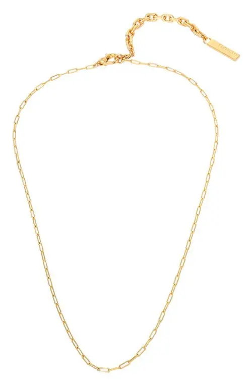 ALLSAINTS Paper Clip Convertible Chain Necklace