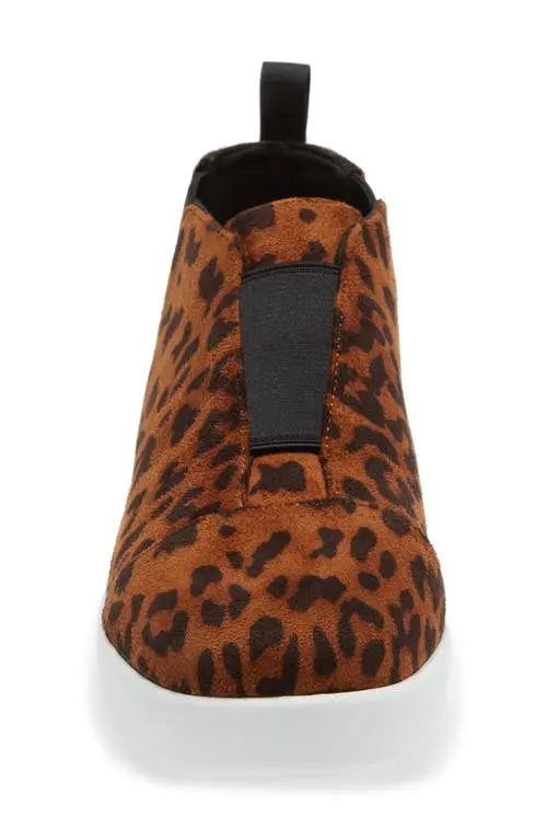 ALEGRIA BY PG LITE Parker Pull-on Platform Sneaker - Leopard Print Leather