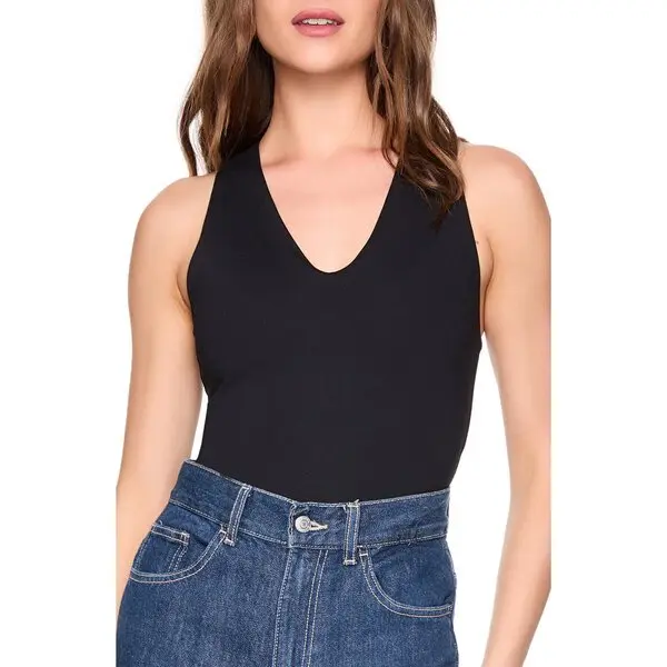 Susana Monaco Sleeveless Tank Top - Black