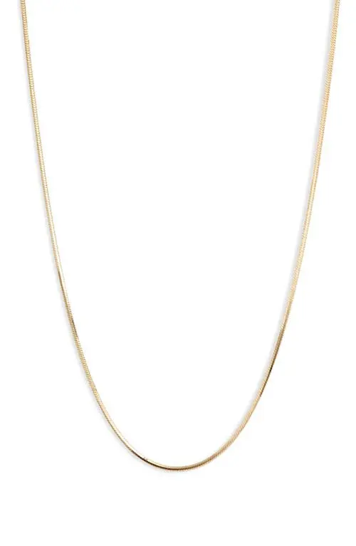 Argento Vivo Tuscany Chain Necklace - Gold