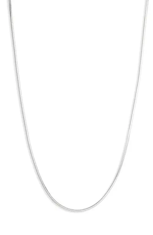 Argento Vivo Tuscany Chain Necklace - Silver