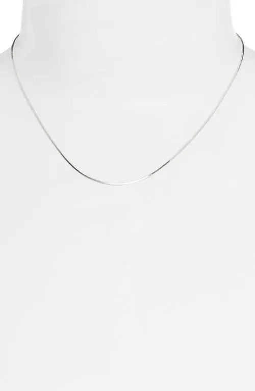 Argento Vivo Tuscany Chain Necklace - Silver