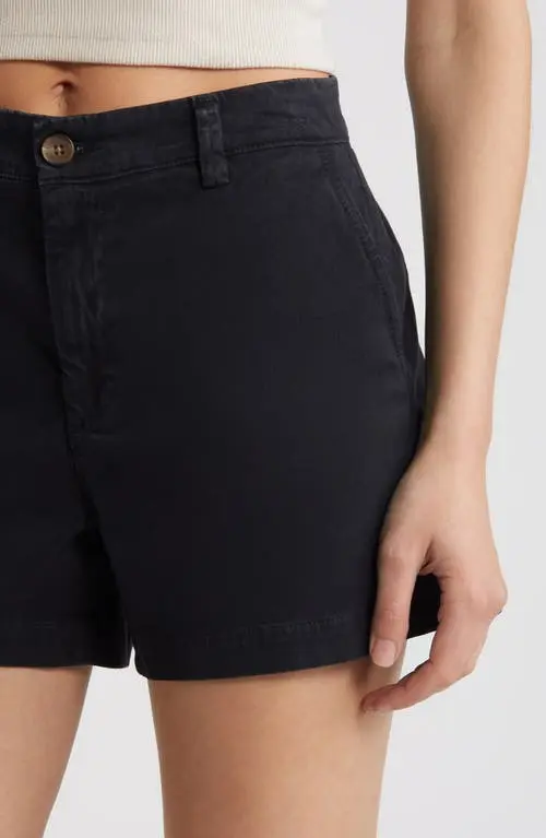 Ag Caden Tailored Trouser Shorts - Sulfur Black