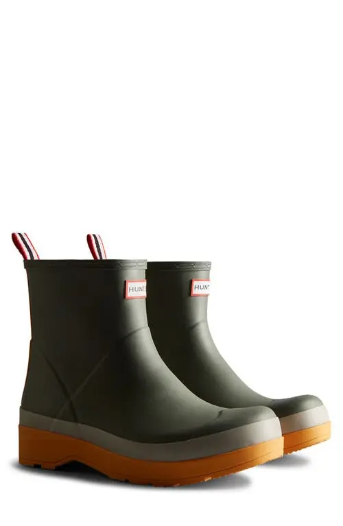 Hunter Original Play Waterproof Boots - Urban Grey/ Zinc/ Nomad Orange