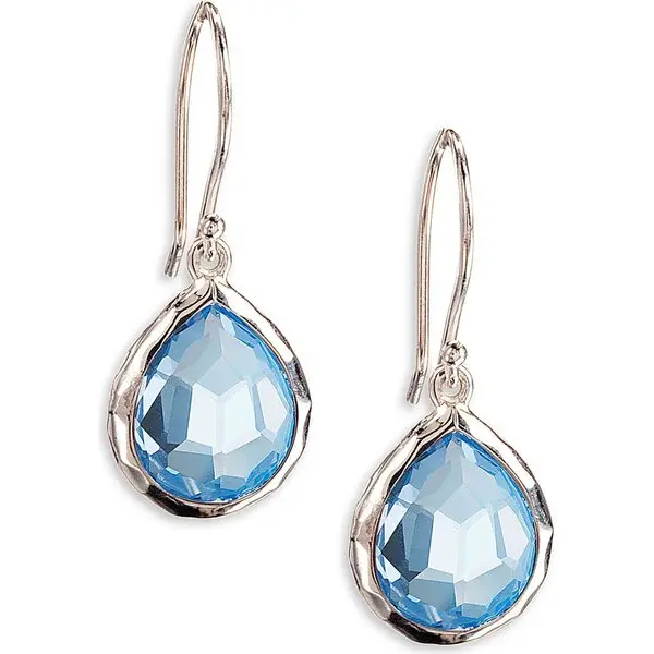 Ippolita Rock Candy Teeny Teardrop Earrings - Silver
