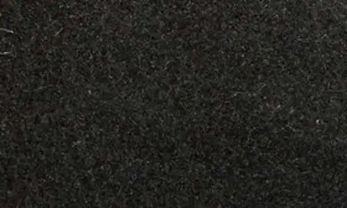 Acorn Faux Fur Slipper - Black