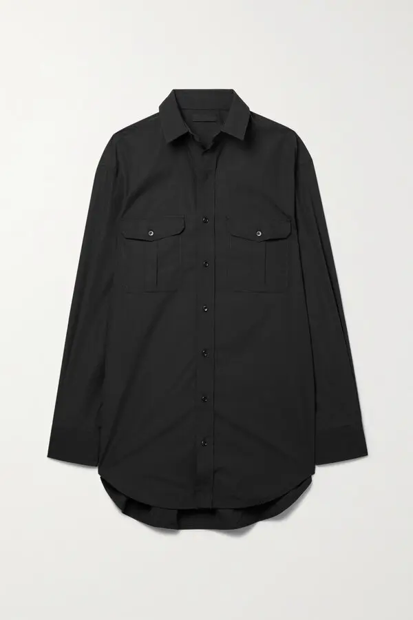Wardrobe.NYC Cotton Poplin Shirt